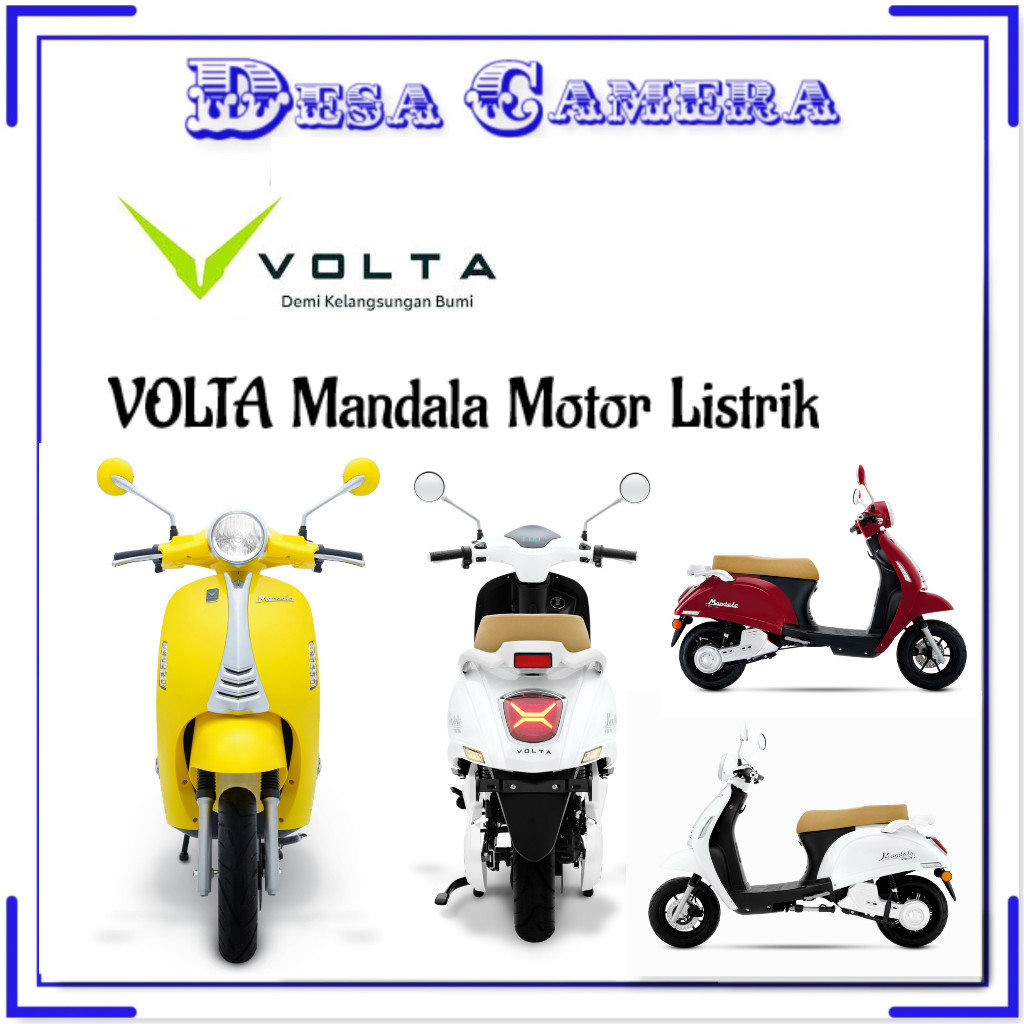 Jual PROMO SPECIAL VOLTA Mandala Sepeda Motor LIstrik ( OTR JABODETABEK ...