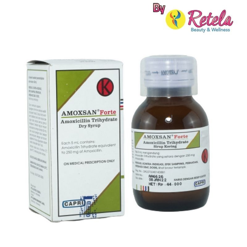 Jual AMOXSAN FORTE DRY SYRUP 60ML | Shopee Indonesia