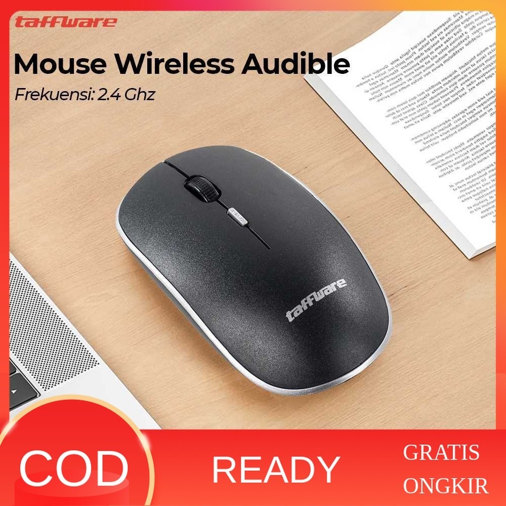 Jual Taffware Mouse Wireless Audible 2.4GHz - T-24 Original 99 Engine ...