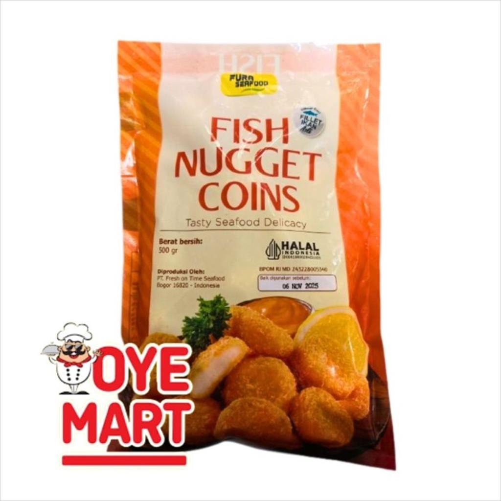 Jual FURA SEAFOOD FISH NUGGET COINS 500GR | Shopee Indonesia