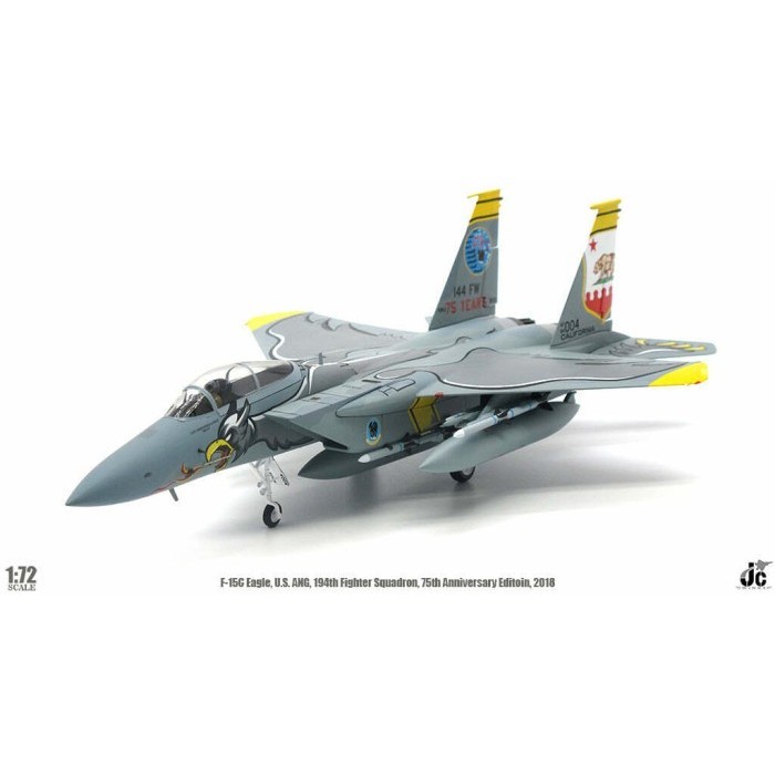 Jual Diecast Miniatur Pesawat JC Wings USAF ANG 194th Squadron Fighter ... Jual Diecast Miniatur Pesawat JC Wings USAF ANG 194th Squadron Fighter ...