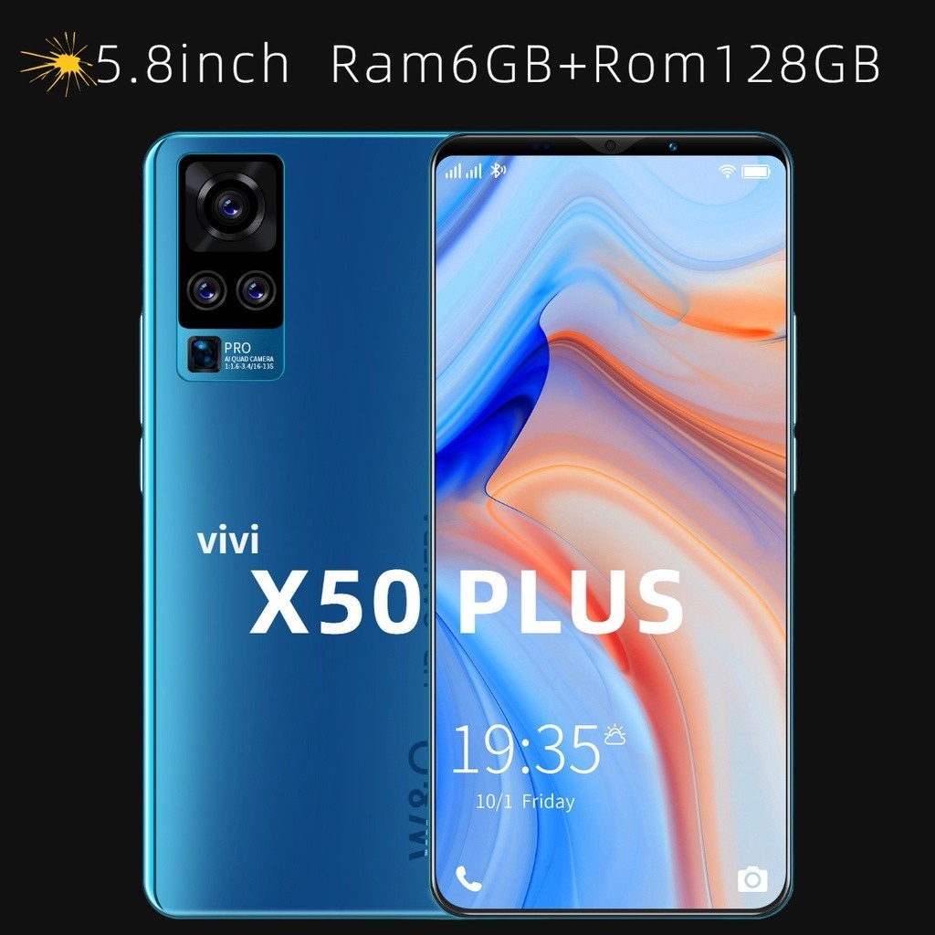 Jual 【HP Obral】Pstore HP android hp 1 jutaan hp original 100% VIVI X50 Plus 6GB+128GB handphone ...