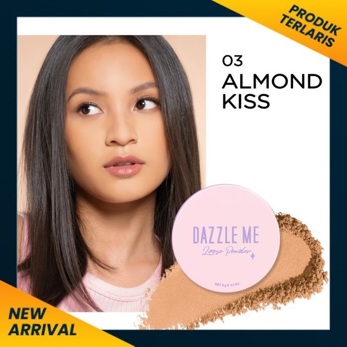 Jual DAZZLE ME Always Setting Loose Powder Soft and Smooth Bedak Tabur ...