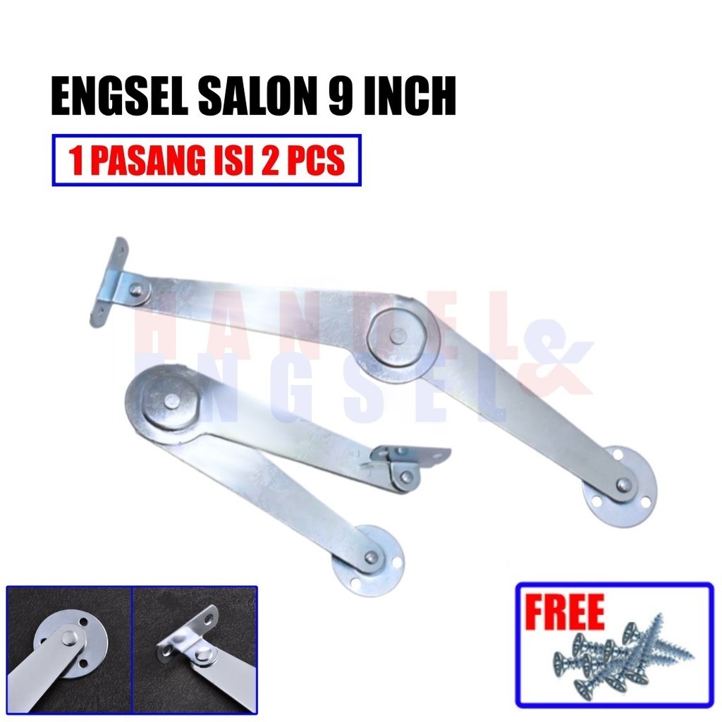 Jual Engsel Salon Wayang Engsel Sikutan Jendela Hak Angin Lipat 9" Inch ...