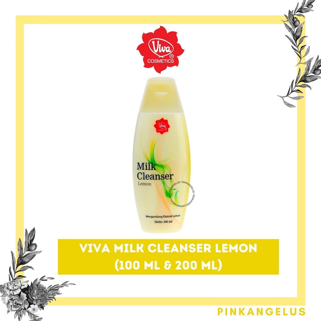 Jual Viva Milk Cleanser Lemon (100 ml & 200 ml) | Shopee Indonesia