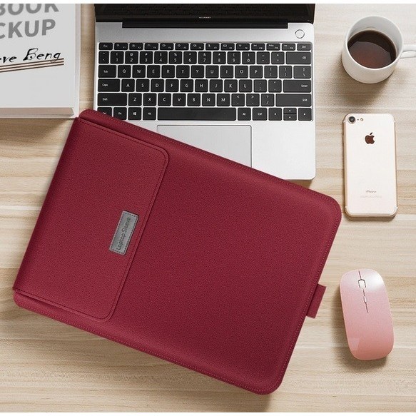 Jual Huawei Matebook D 14 D14 Leather Case Sleeve Pouch Cover With ...