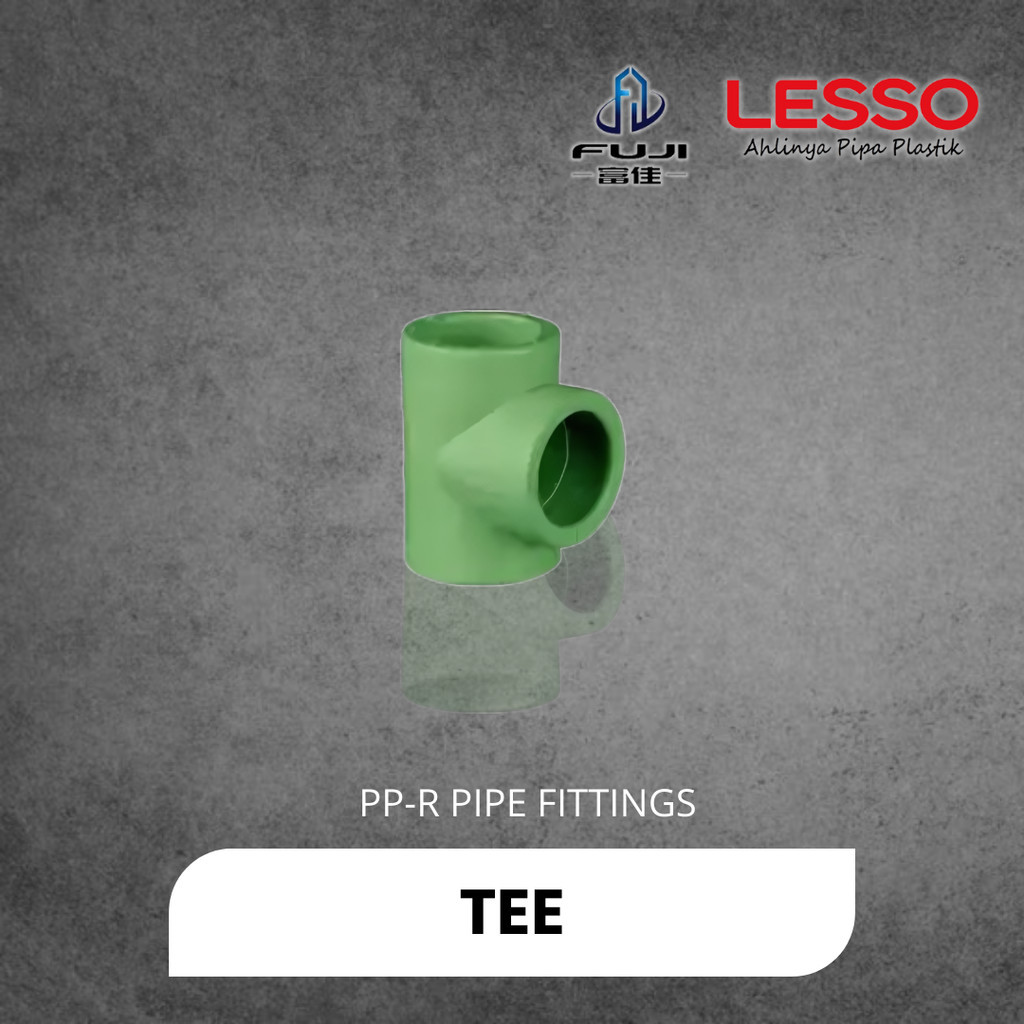 Jual Tee Lesso Pipa Air PPR - 1/2" - 1 inch | Shopee Indonesia