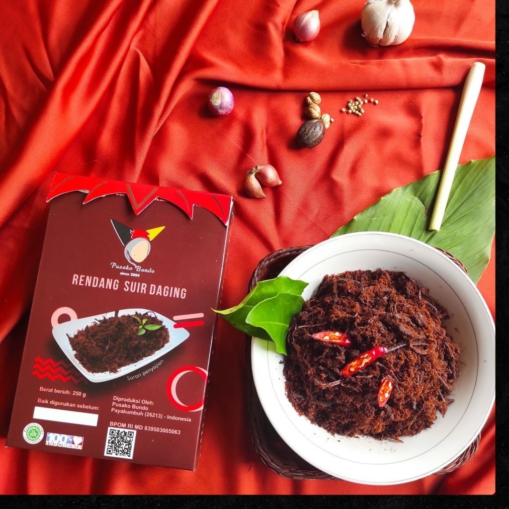 Jual Rendang Suir Daging Pusako Bundo | Shopee Indonesia