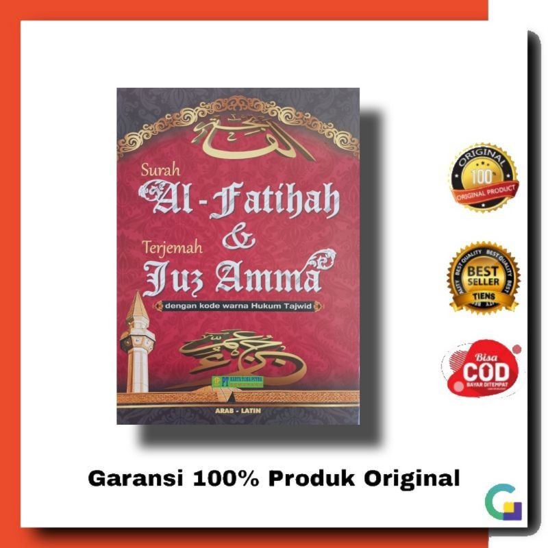 Jual Surah Al-Fatihah dan Juz Amma dengan Tajwid Warna | Shopee Indonesia