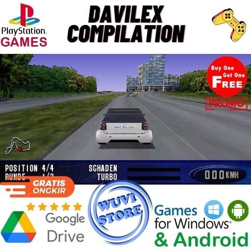 Jual Game PC Davilex Compilation Emulator PS1 | Bisa Main di Android ...