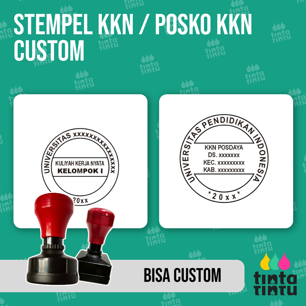 Jual Stempel KKN / Posko KKN Custom | Shopee Indonesia