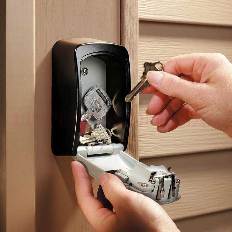 Jual MOOL Kotak Brankas Safety Box Dinding Wall Mounted 4 Digit ...