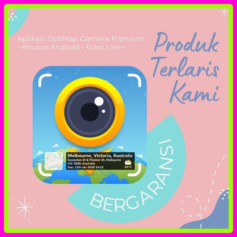 Jual SOFWARE APLIKASI GPS MAP CAMERA LIFETIME AKTIF SELAMANYA ...