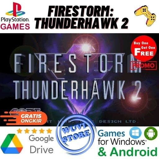 Jual Game PC Firestorm: Thunderhawk 2 Emulator PS1 | Bisa Main di Android atau PC | Beli 1 ...