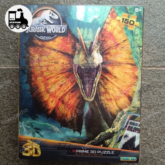 Jual Jurassic World - PRIME 3D PUZZLE 150 Pcs (Puzzle Dinosaurus ...