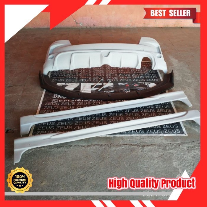 Jual Bemper Bodykit Jazz Ge8 Full Set Lips Body Kit Body Kit Bemper ...