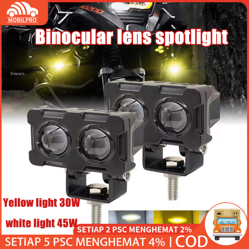 Jual Sepeda Motor Lintas Batas Sepeda Motor LED Lampu Sorot Universal ...