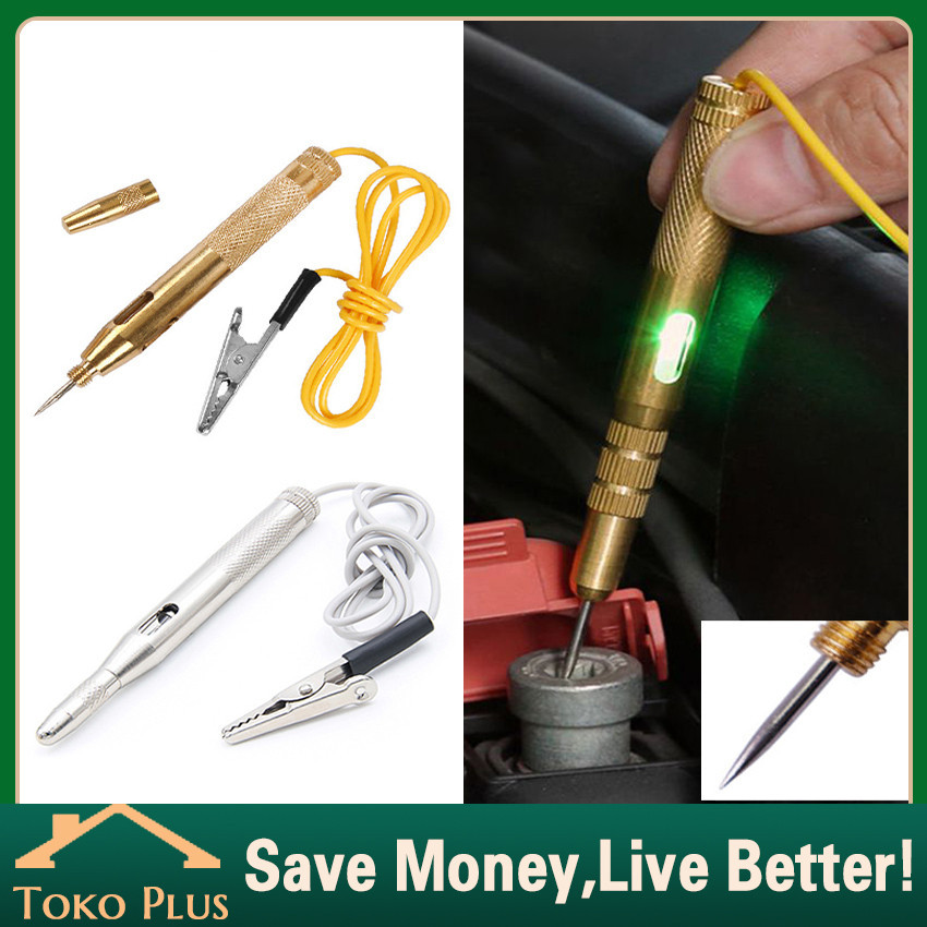 Jual Test Pen DC 6V-12V-24V Otomotif Tester TesPen Test Pen Deteksi ...