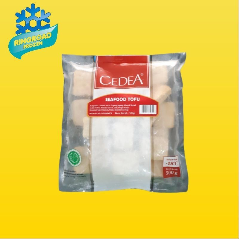 Jual CEDEA Seafood Tofu 500 gr - Ikan Olahan Bentuk Tofu Rasa Seafood ...