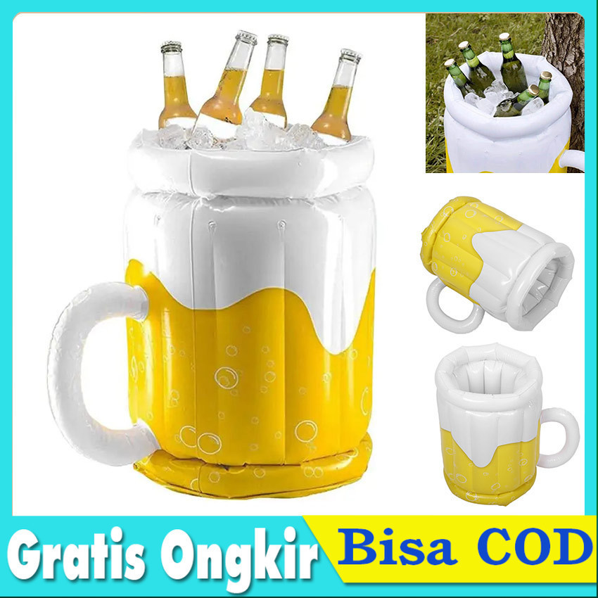 Jual Ice Bucket PVC inflate portable penahan panas untuk Wine Champagne ...