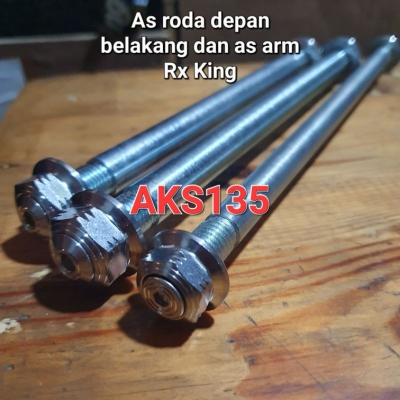 Jual As roda Depan Belakang As Arm Custom Stainles Rx king | Shopee ...