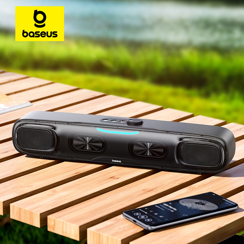 Jual Baseus DS10 Desk Mini Soundbar Speaker Bluetooth 5.3 Triple-Mode ...