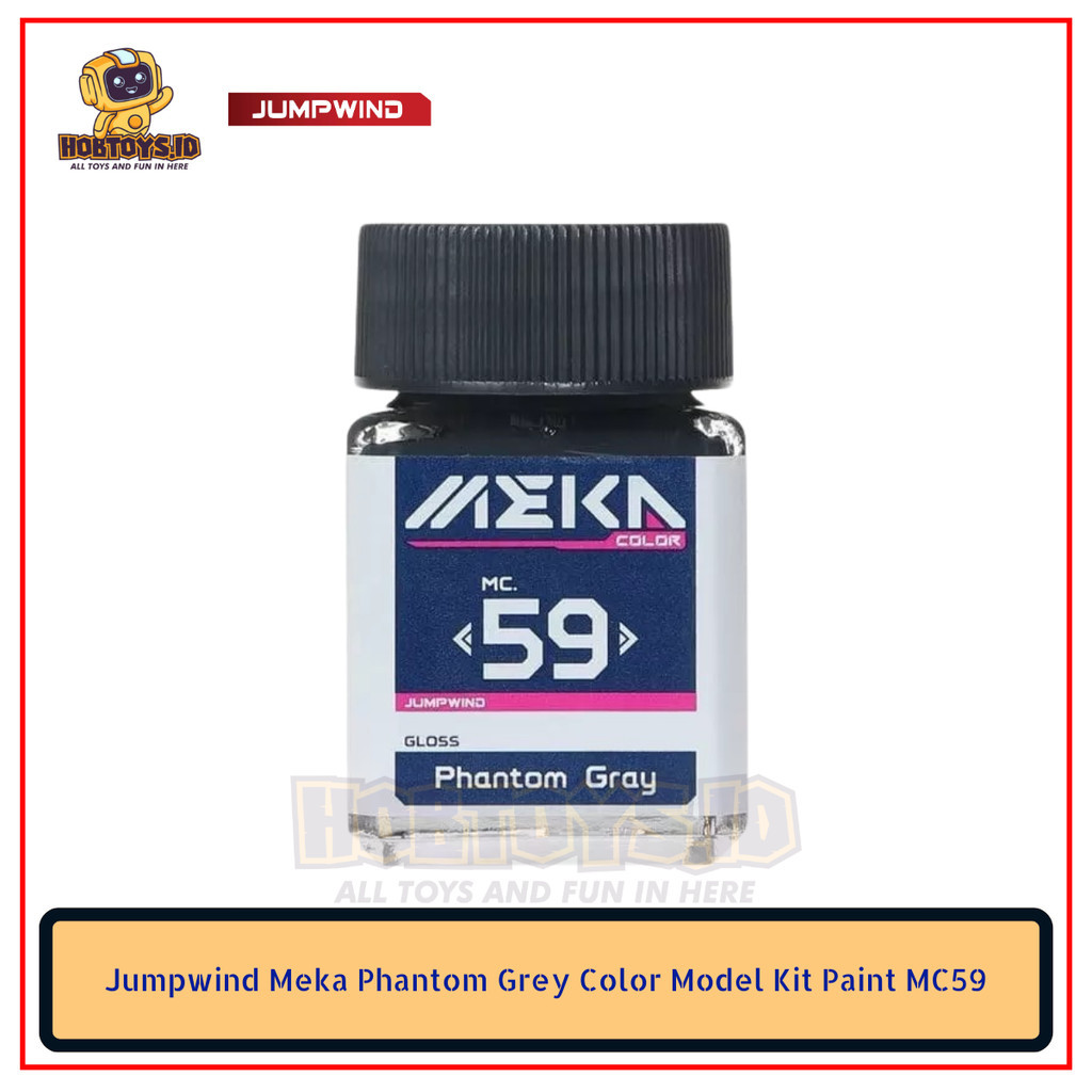 Jual Jumpwind Meka Phantom Grey Color Model Kit Paint MC59 | Shopee ...