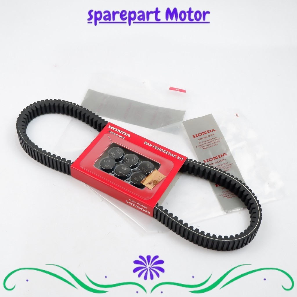 Jual Vanbelt + Roller K0J Original AHM Honda Genio & Beat FI New Sparepart sepeda motor | Shopee ...