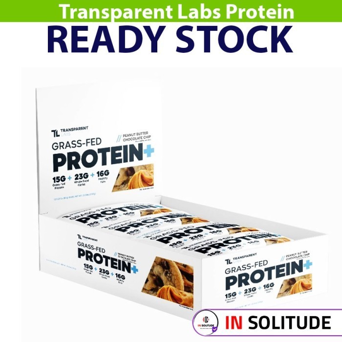 Jual Transparent labs Grass-fed Protein Peanut Butter Chocolate Chip -1 ...