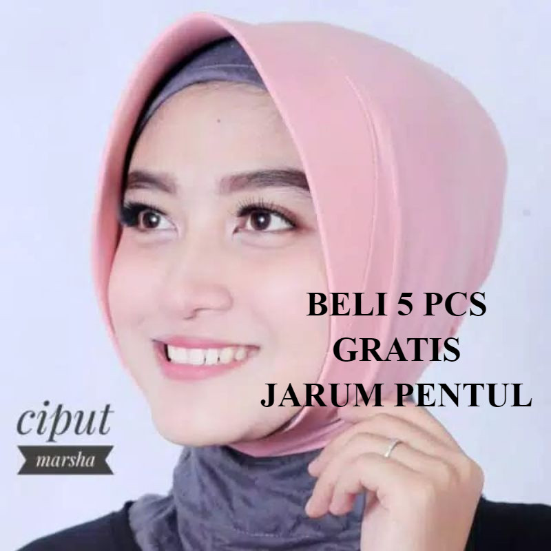 Jual [Beli 3 Free Pentul] Ciput Marsha pet Tanpo cepol/konde dalaman ...