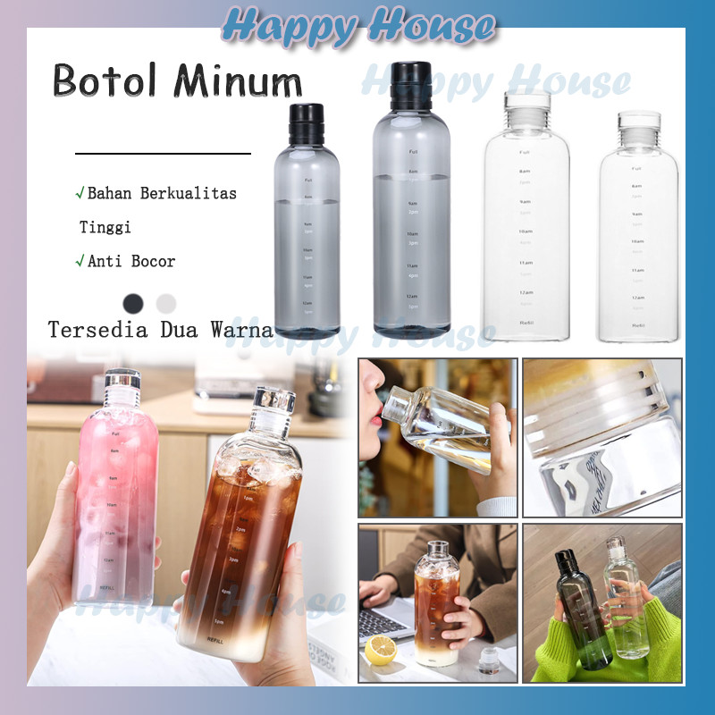 Jual Botol Minum Transparan 500ml / Botol Transparan / Botol Minum ...