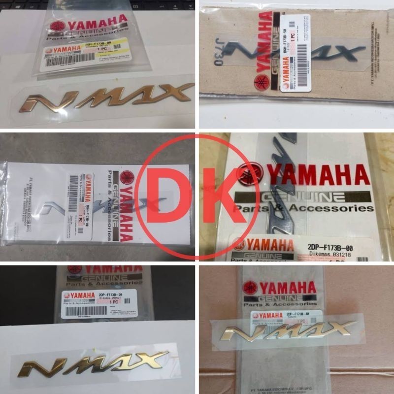 Jual emblem 3D logo tulisan stiker sticker nmax n-max n max Original ...