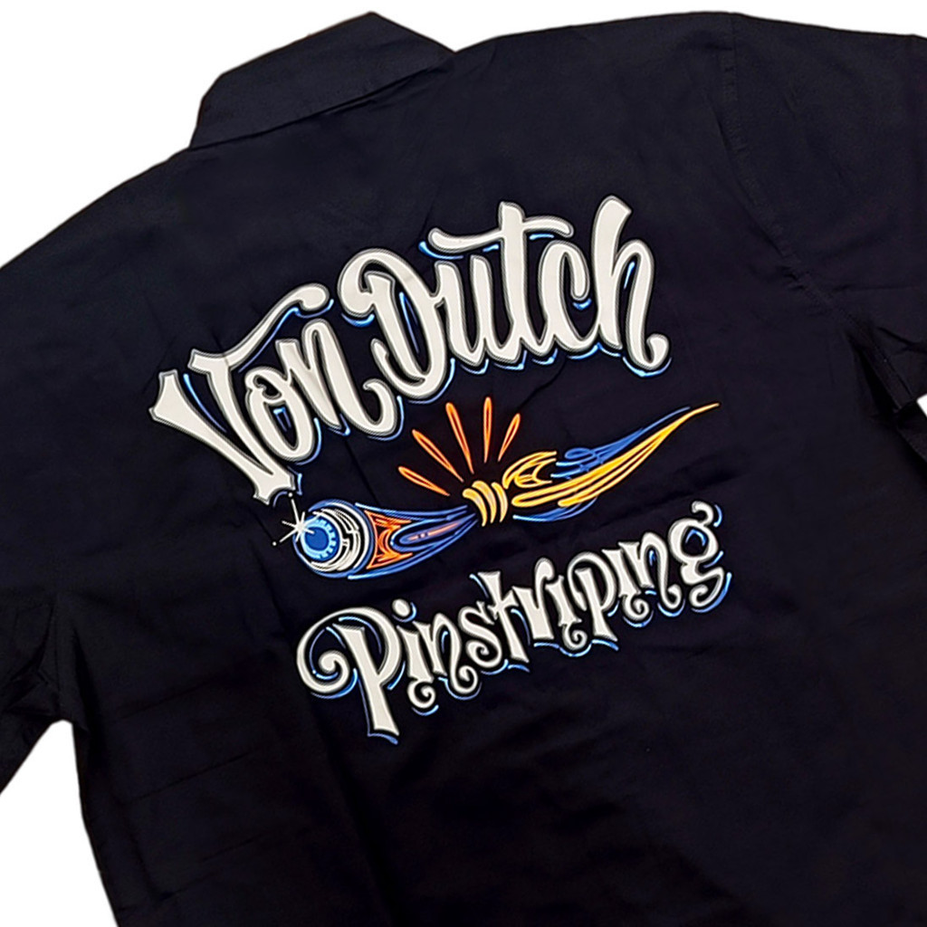 Jual Von Dutch Workshirt 1125 Black | Shopee Indonesia