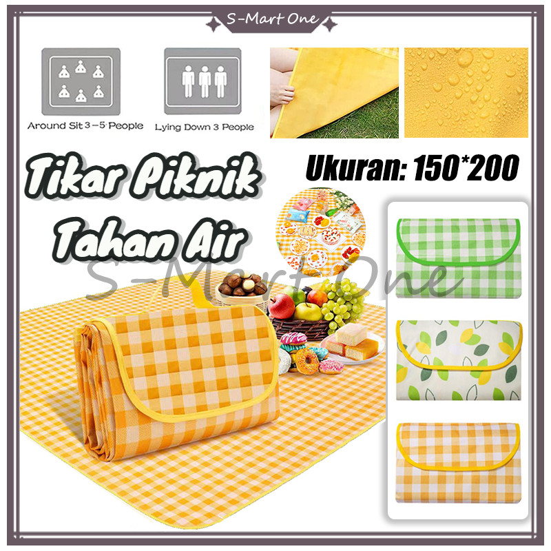 Jual Tikar Piknik Tahan Air / Alas Bersantai Outdoor / Terpal Kemah ...