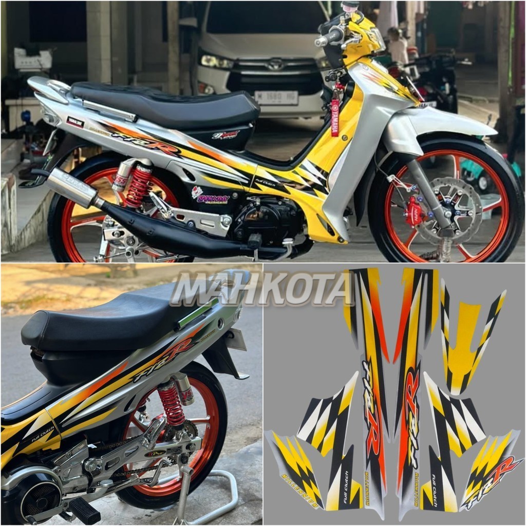 Jual Striping Stiker Polet Sepeda Motor List yamaha fizr f1zr fiz r ...