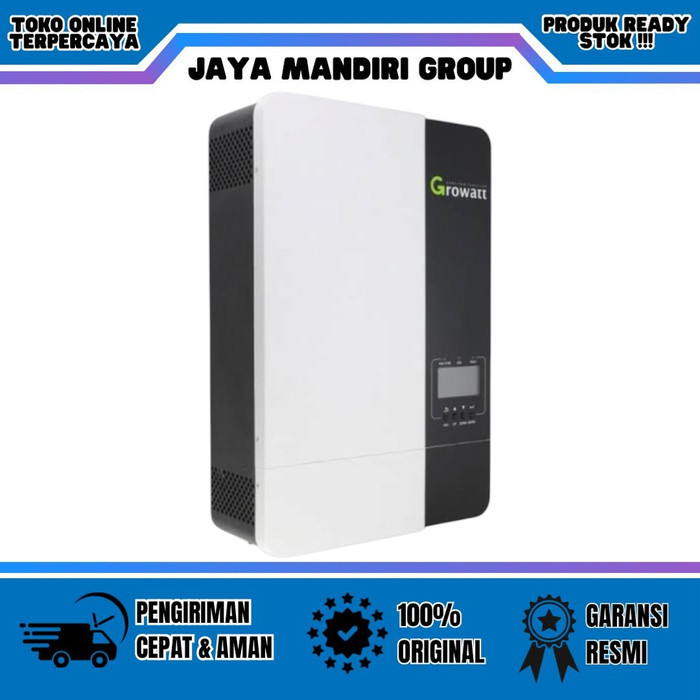 Jual Growatt SPF 5000ES 5KW Inverter Off Grid Hybrid Single Phase Wifi ...