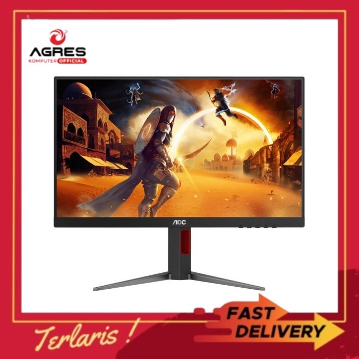 Jual AOC GAMING MONITOR 24 INCH 24G4 FAST IPS FHD 1080P 0.5MS 180HZ ...