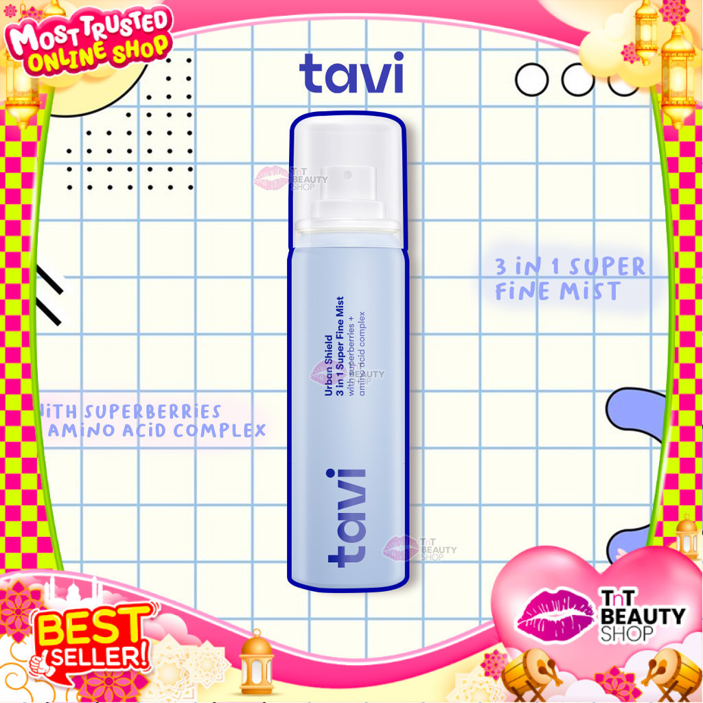 Jual TAVI Urban Shield 3 in 1 Super Fine Mist 90 ml - Face Mist ...