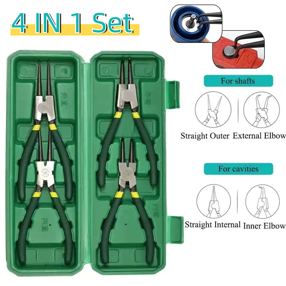 Jual Tang Penjepit 4-in-1 Set Tang Penjepit Siku 6.5 Inci Set Tang ...