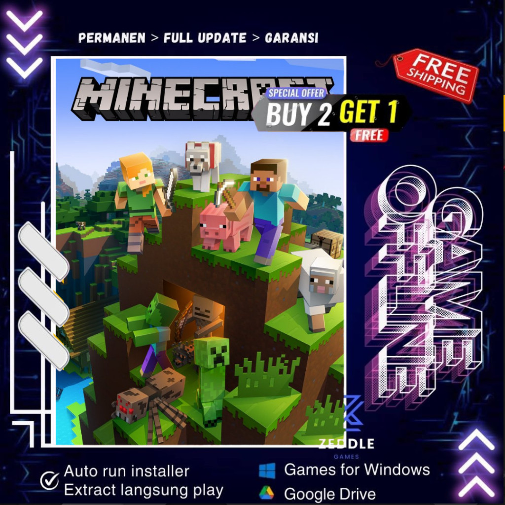 Jual MINECRAFT - GAME PC - GAME LAPTOP - PC GAME OFFLINE | Shopee Indonesia