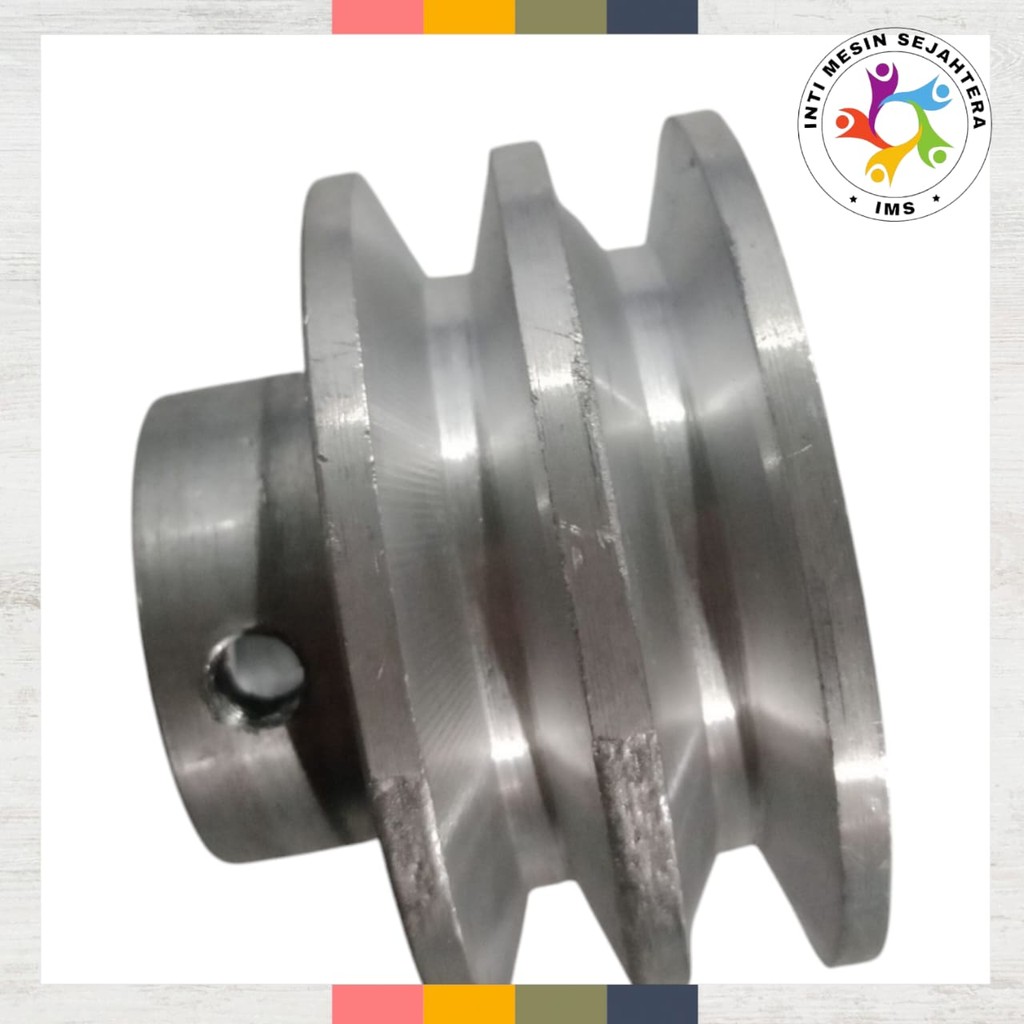 Jual PULI PULY PULLEY PULLY MESIN ALUMUNIUM A2 x 75mm / 3" / 3in ...