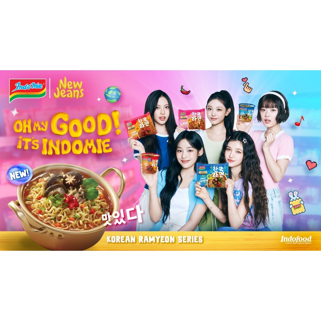 Jual Indomie Korean Series Spicy Ramyeon K Rose Fiery Chickin 83 Gram 94 Gram Mi Mie Instant ...