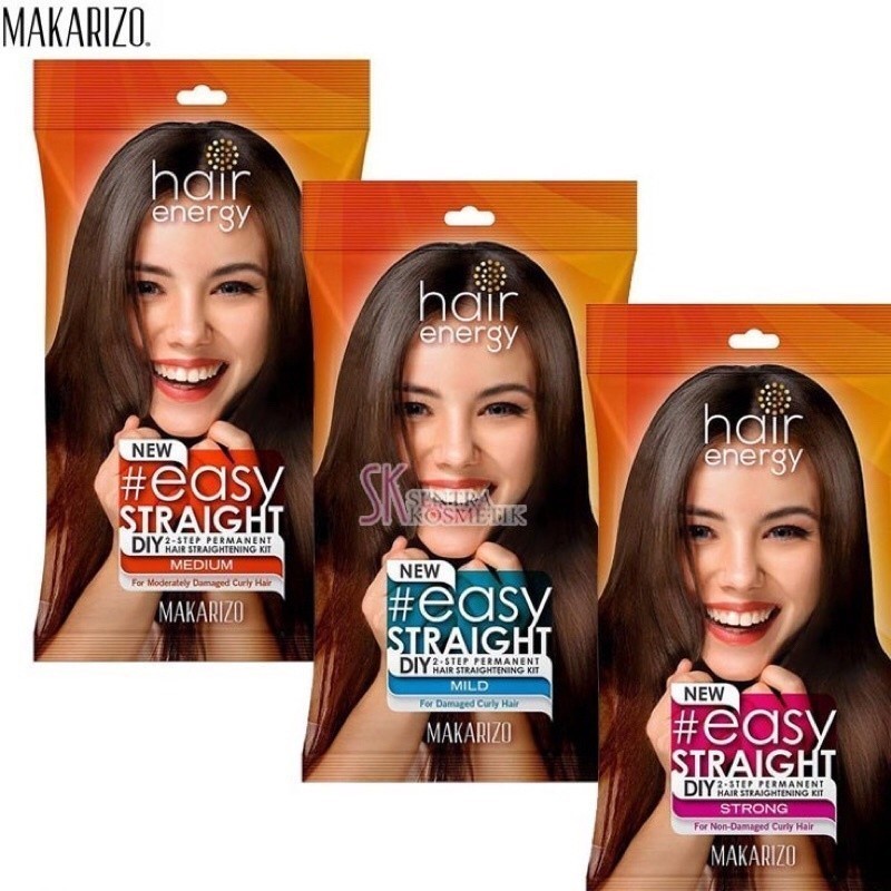 Jual Makarizo Easy Stright 120ml dan 80ml All Varian / AT | Shopee ...