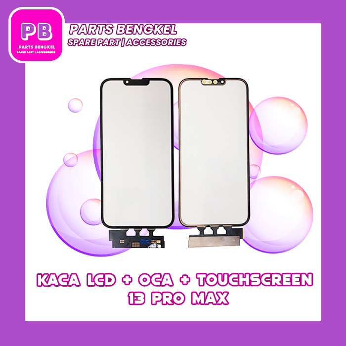 Jual KACA LCD + TOUCHSCREEN + OCA 13 PRO MAX ORIGINAL | Shopee Indonesia