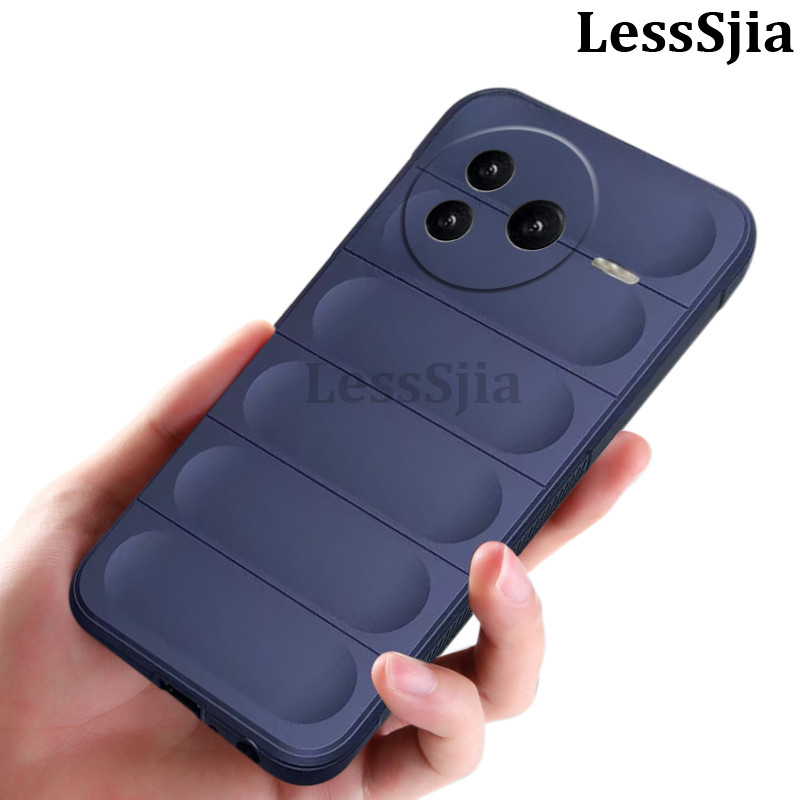 Jual Phone cover Xiaomi Poco F7 Ultra Back case Soft Anti Slip Wavy ...