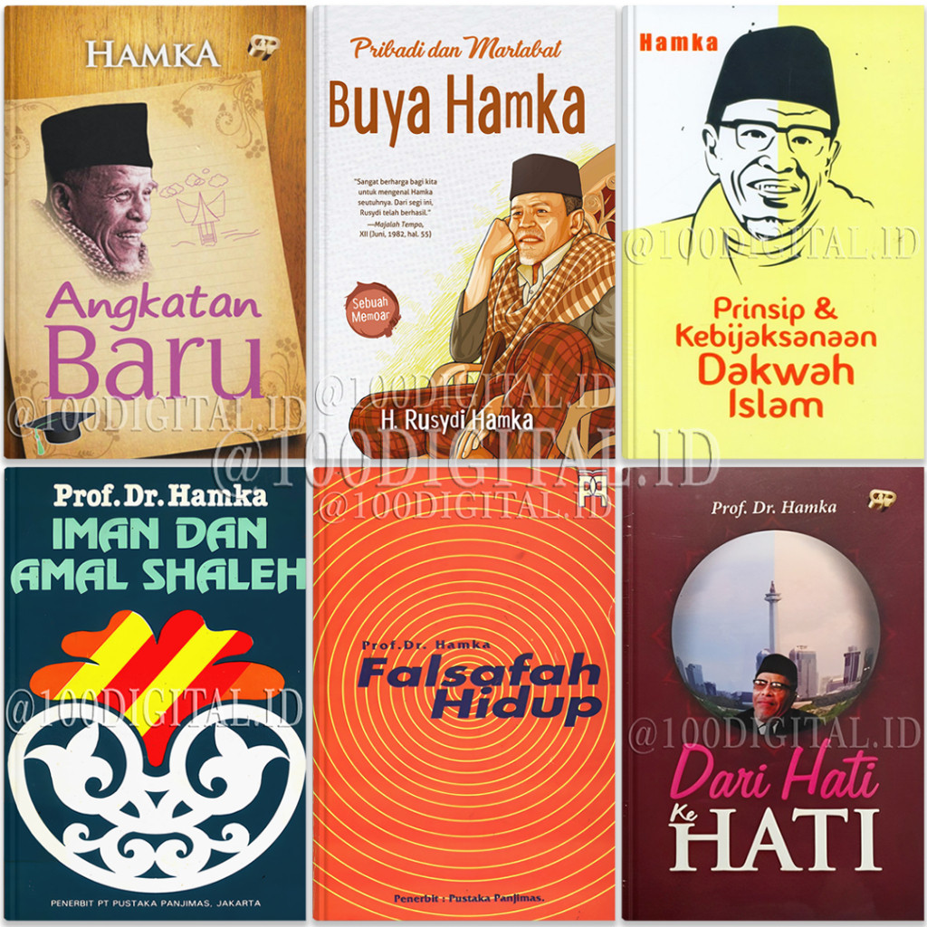 Jual Bundle Buya Hamka 1001 Soal Kehidupan Ghirah Cemburu Karena