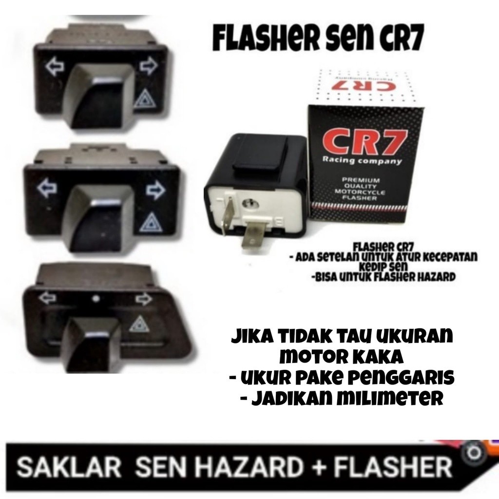 Jual Paket saklar sen hazard plus flasher khusus honda | Shopee Indonesia