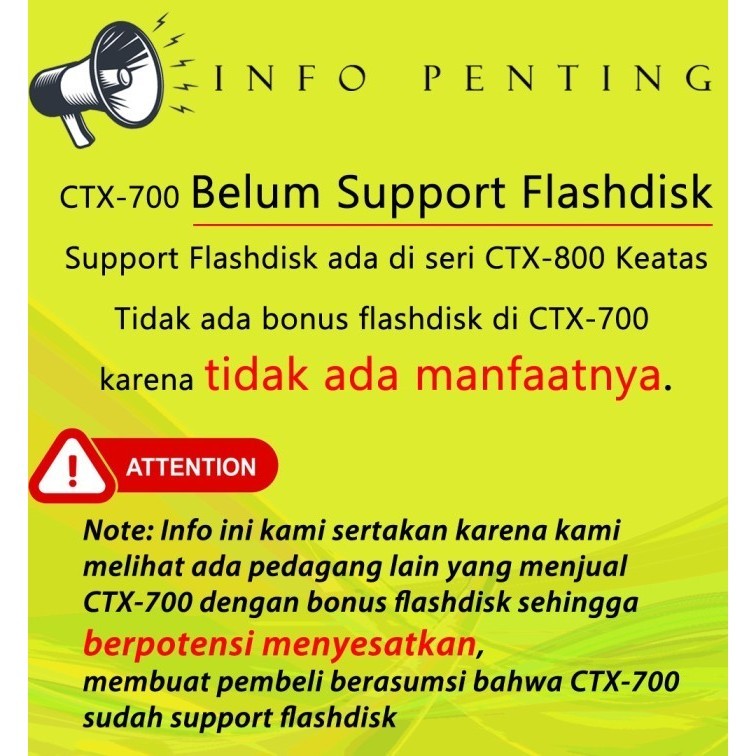 Jual Keyboard Casio CTX-700 + Stand/ CT-X700 / CTX700 -diatas psr e263 ...