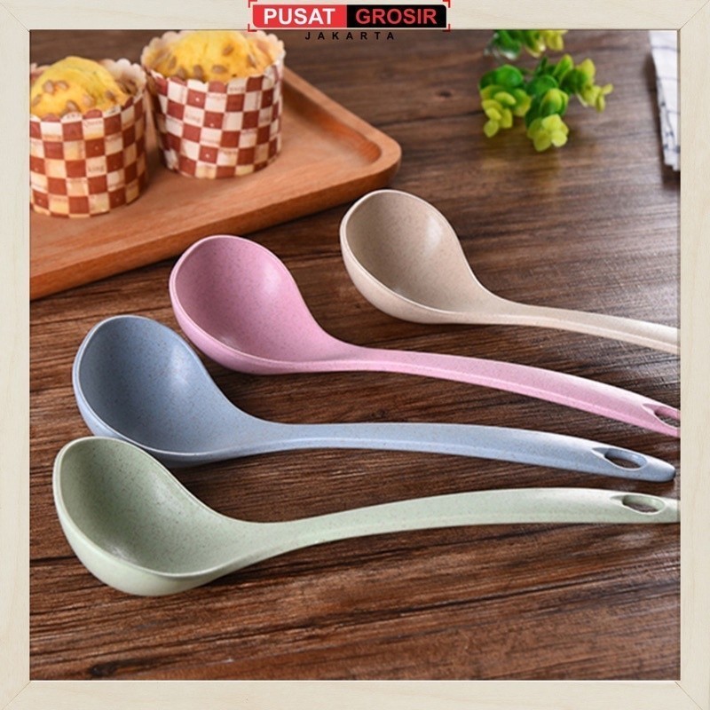 Jual Centong Sendok Besar Gagang Panjang Kuah Nasi Bubur Sayur Bahan ...