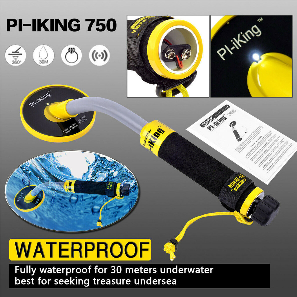 Jual Underwater Metal Detector PI-iking 750 Induction Pinpointer Expand ...